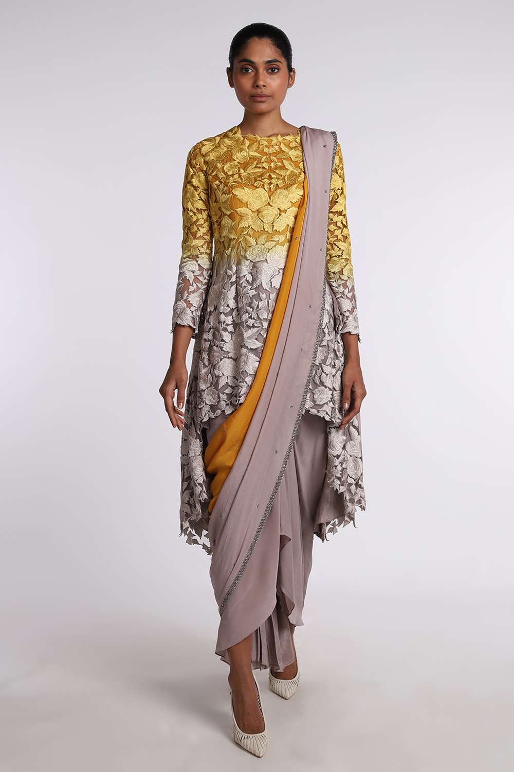 Modern Sari Dress